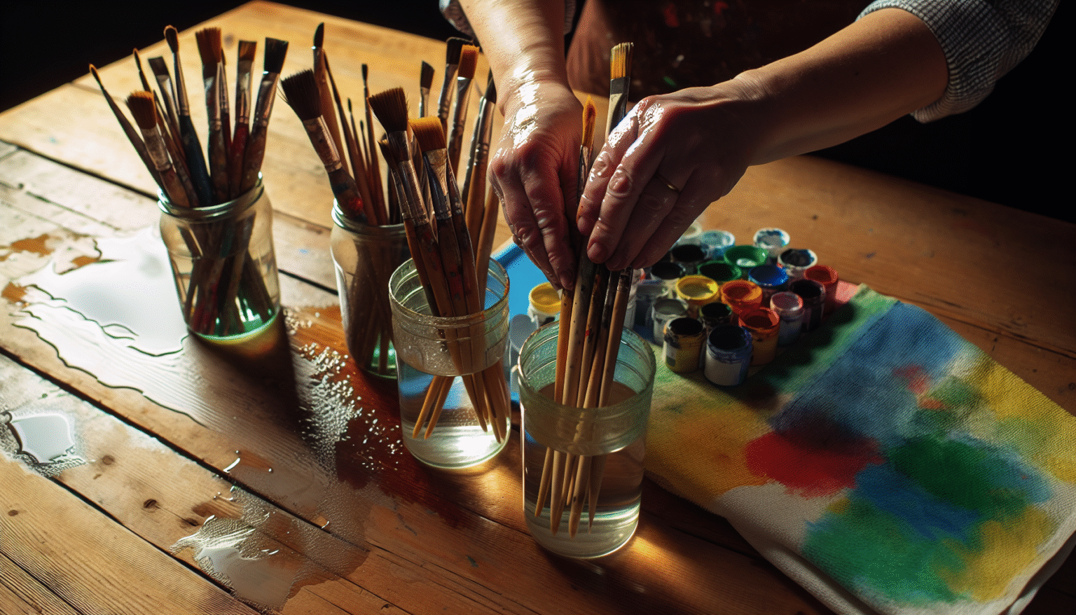 7 Expert Steps To Clean Paint Brushes Properly (Oil Paint Edition) | My ...